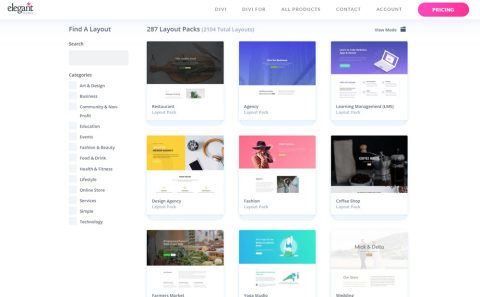 Getting Started with Divi: Use a Divi Layout - Randy A Brown